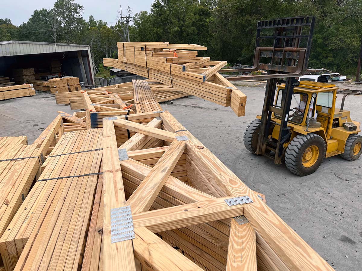 Engineered Wood Trusses – Mid South Truss
